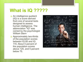 Presentation on flynn effect | PPTX
