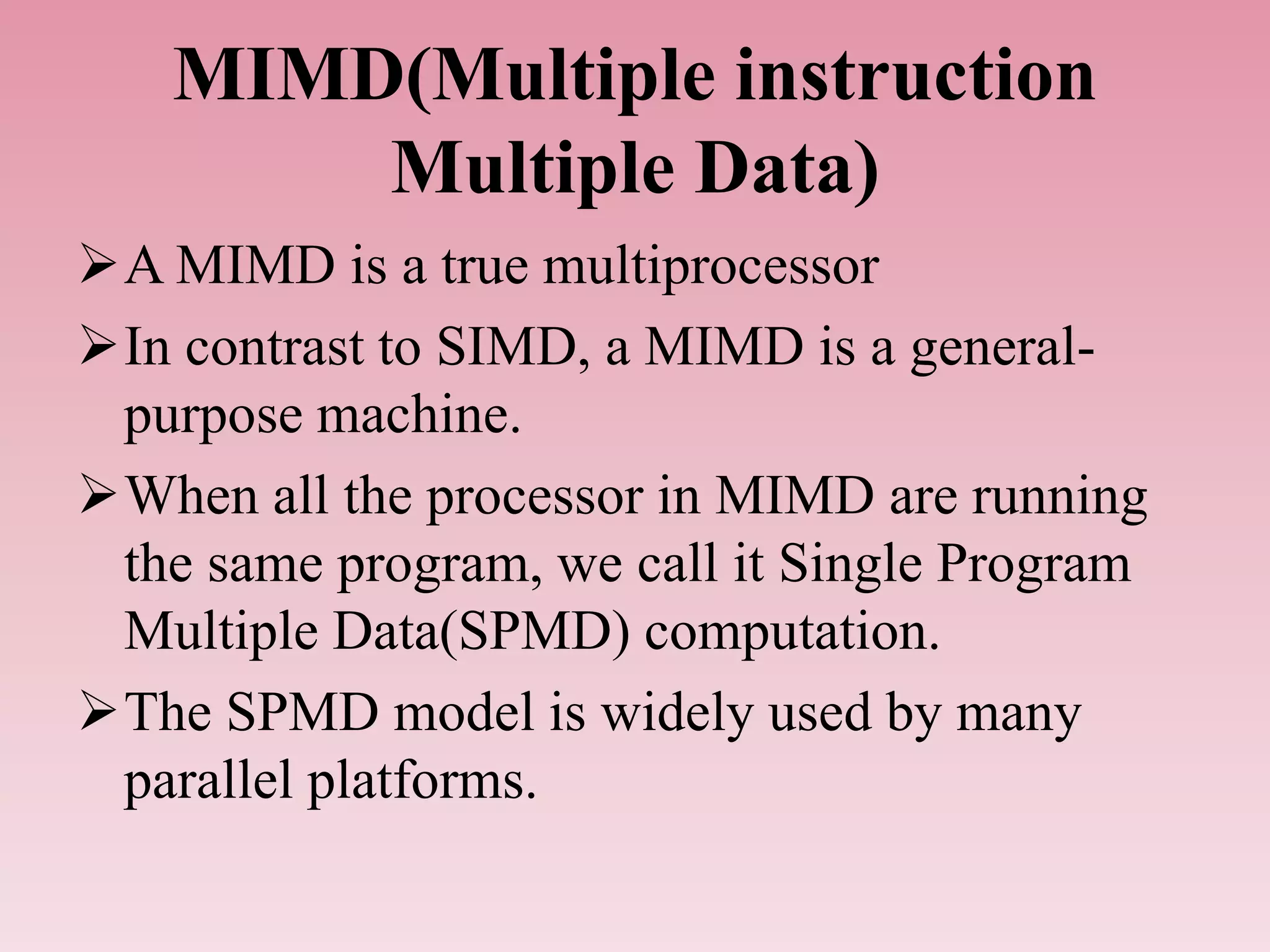 Presentation on flynn’s classification | PPTX