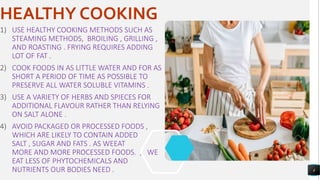 Presentation on food preparation | PPTX