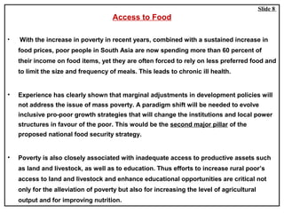 Presentation on food security | PPT