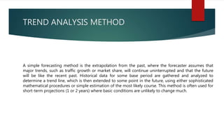 Presentation on forecasting | PPTX