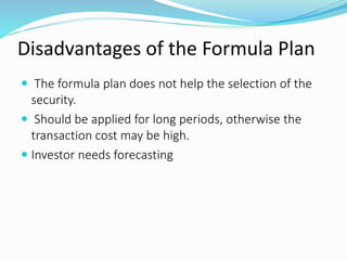 Presentation on formula plan | PPTX