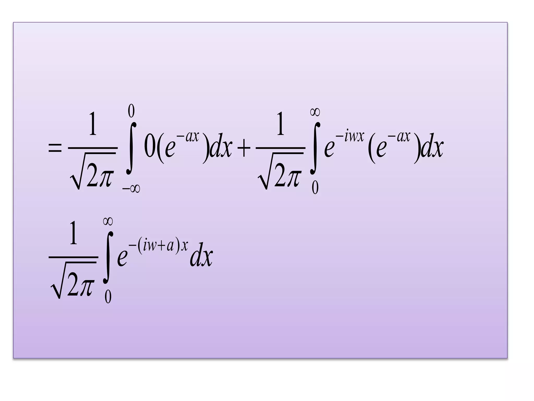 Presentation on fourier transformation | PPTX
