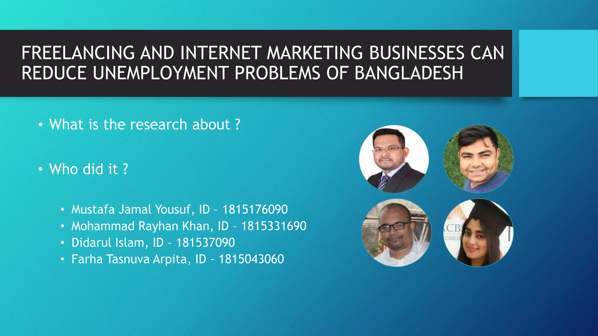 Presentation on freelancing | PPT