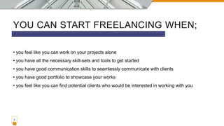 Presentation on freelancing | PPTX
