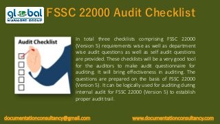 Presentation on FSSC 22000 Documentation Requirements.pdf