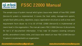 Presentation on FSSC 22000 Documentation Requirements.pdf