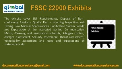 Presentation on FSSC 22000 Documentation Requirements.pdf