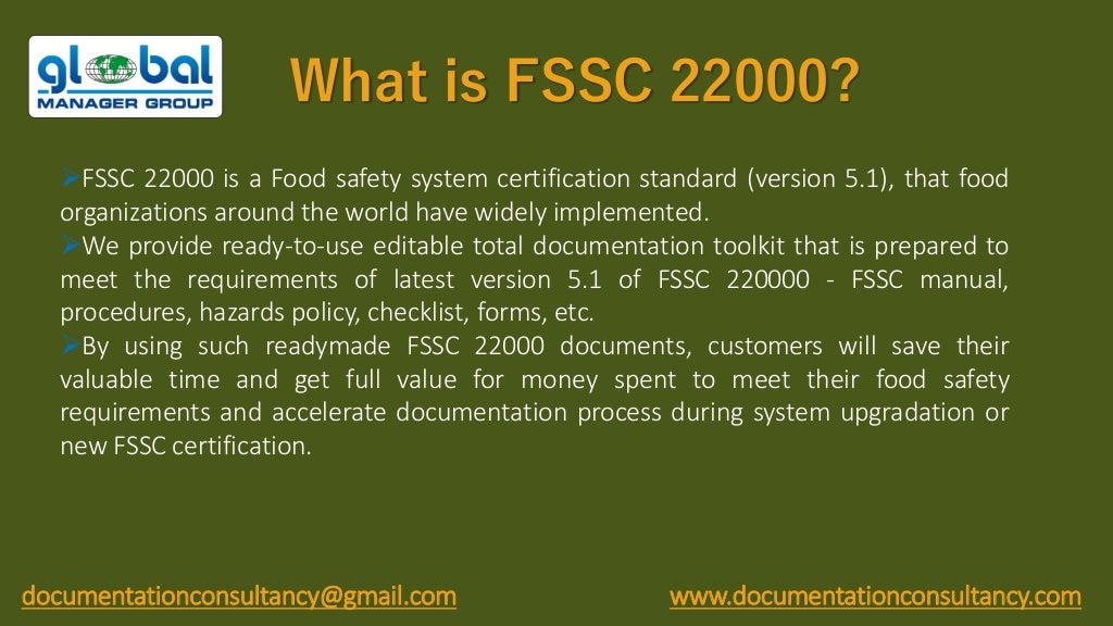 Presentation on FSSC 22000 Documentation Requirements.pdf