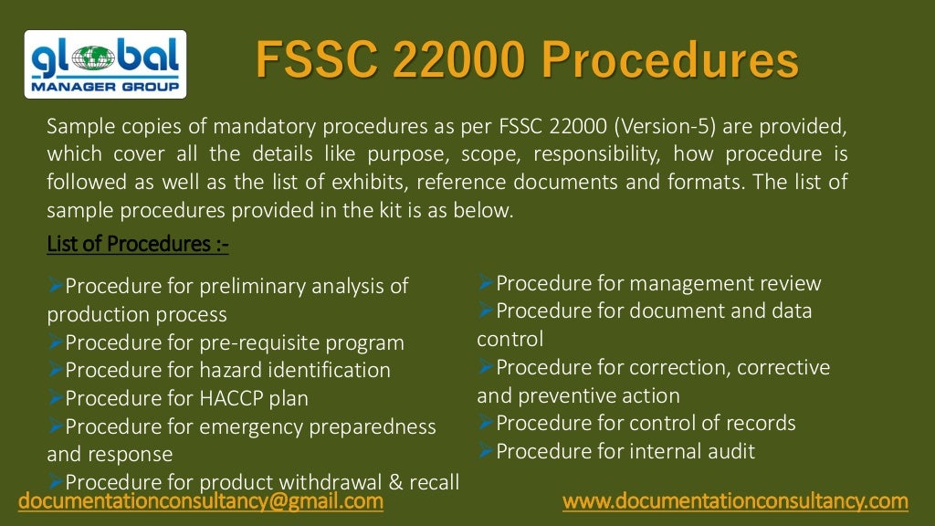 Presentation on FSSC 22000 Documentation Requirements.pdf