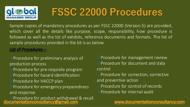 Presentation on FSSC 22000 Documentation Requirements.pdf