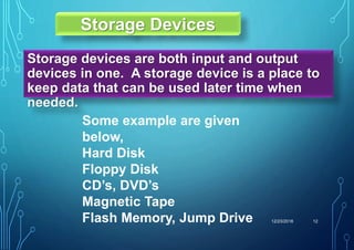Presentation on fundamentals of computer by Jitu | PPTX | Computer ...
