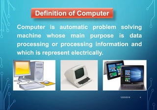 Presentation on fundamentals of computer by Jitu | PPT