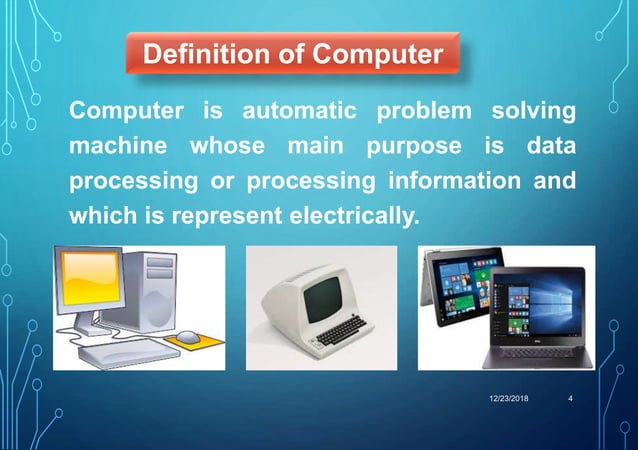 Presentation on fundamentals of computer by Jitu | PPTX | Computer ...