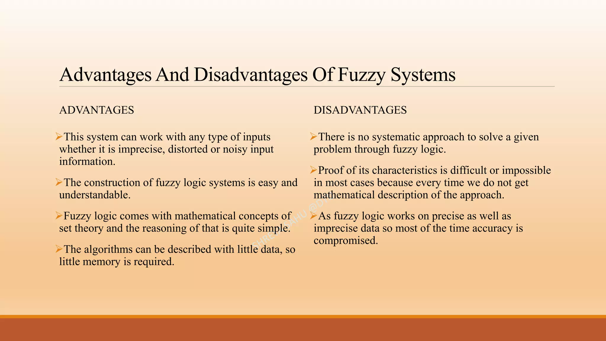 Presentation on fuzzy logic and fuzzy systems | PPTX