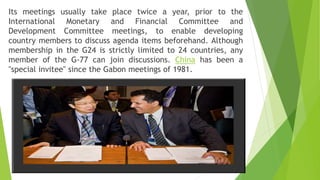 Presentation on G 24 | PPT