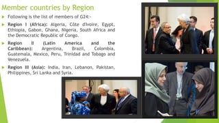 Presentation on G 24 | PPT
