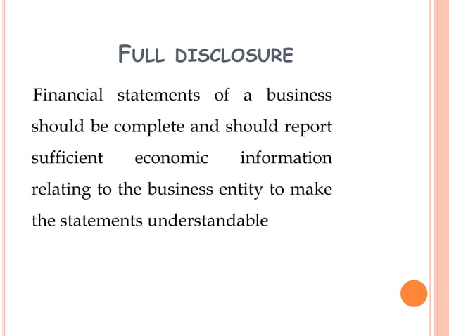 Presentation on gaap | PPT