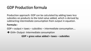 Presentation on GDP Estimates Sources and Methods | PPT