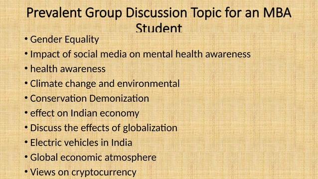 Presentation on Group Discussion, definition, importance, types | PPTX