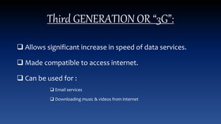 Presentation on Telecommunication & Networks | PPT