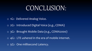 Presentation on Telecommunication & Networks | PPT