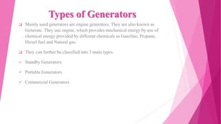 Presentation on Generator.pptx