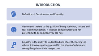 Presentation on Genuiness and empathy.pptx