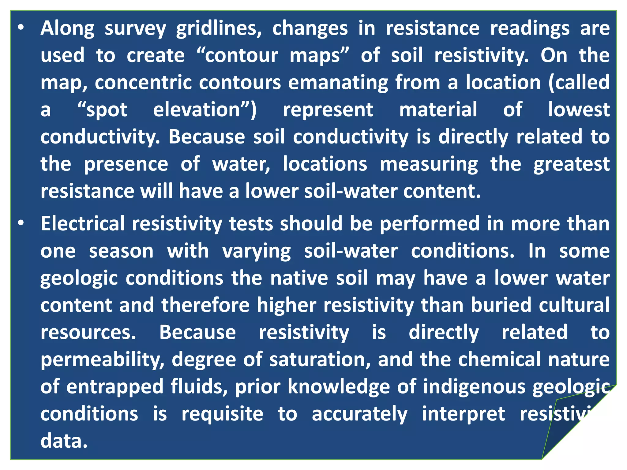 Presentation on geophysical methods | PPTX