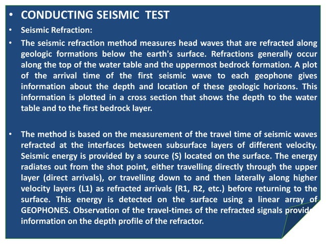 Presentation on geophysical methods | PPTX