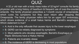 Presentation on GERD, Current Status of Diagnosis & Management | PPTX
