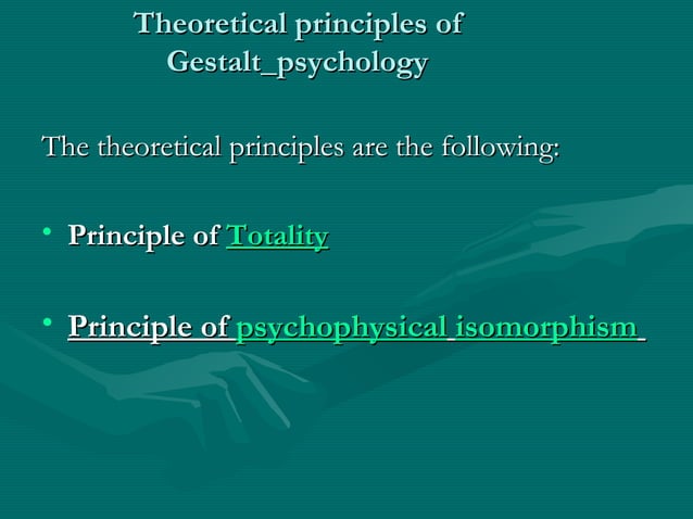 Presentation on gestalt theory | PPT | Science