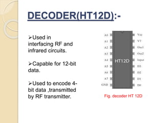 Presentation on gesture control robot | PPT