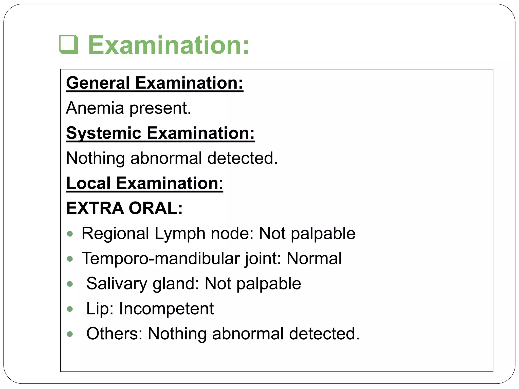 Case presentation on EPULIS | PPTX