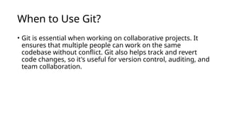 Git and Github and how can we leverage in Daily Coding | PPT
