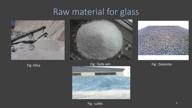 Presentation on glass manufacturing