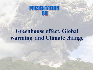 Presentation on global warming | PPTX