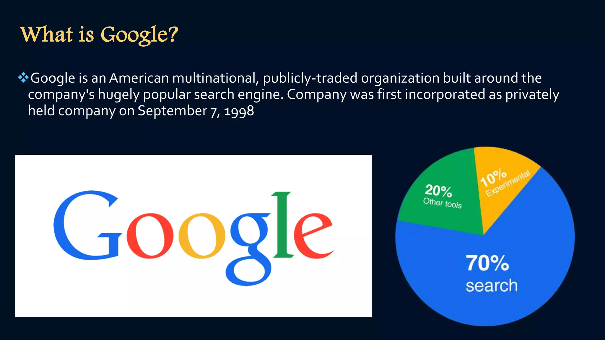 Presentation(About Google) | PPTX