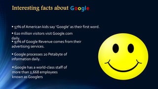 Presentation(About Google) | PPTX