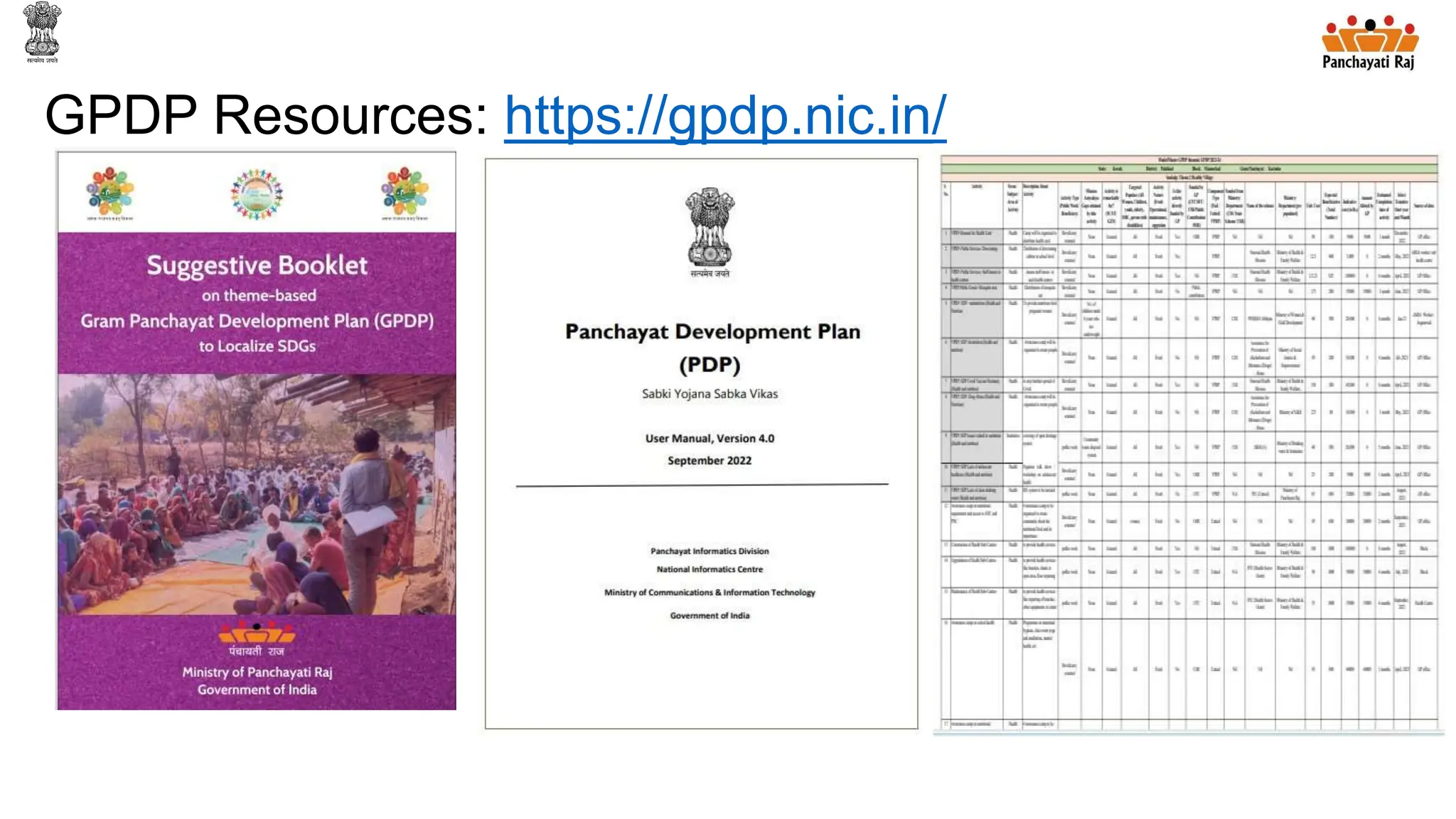 Presentation on GPDP_Dr Bharat Rout, MoPR (1).pptx