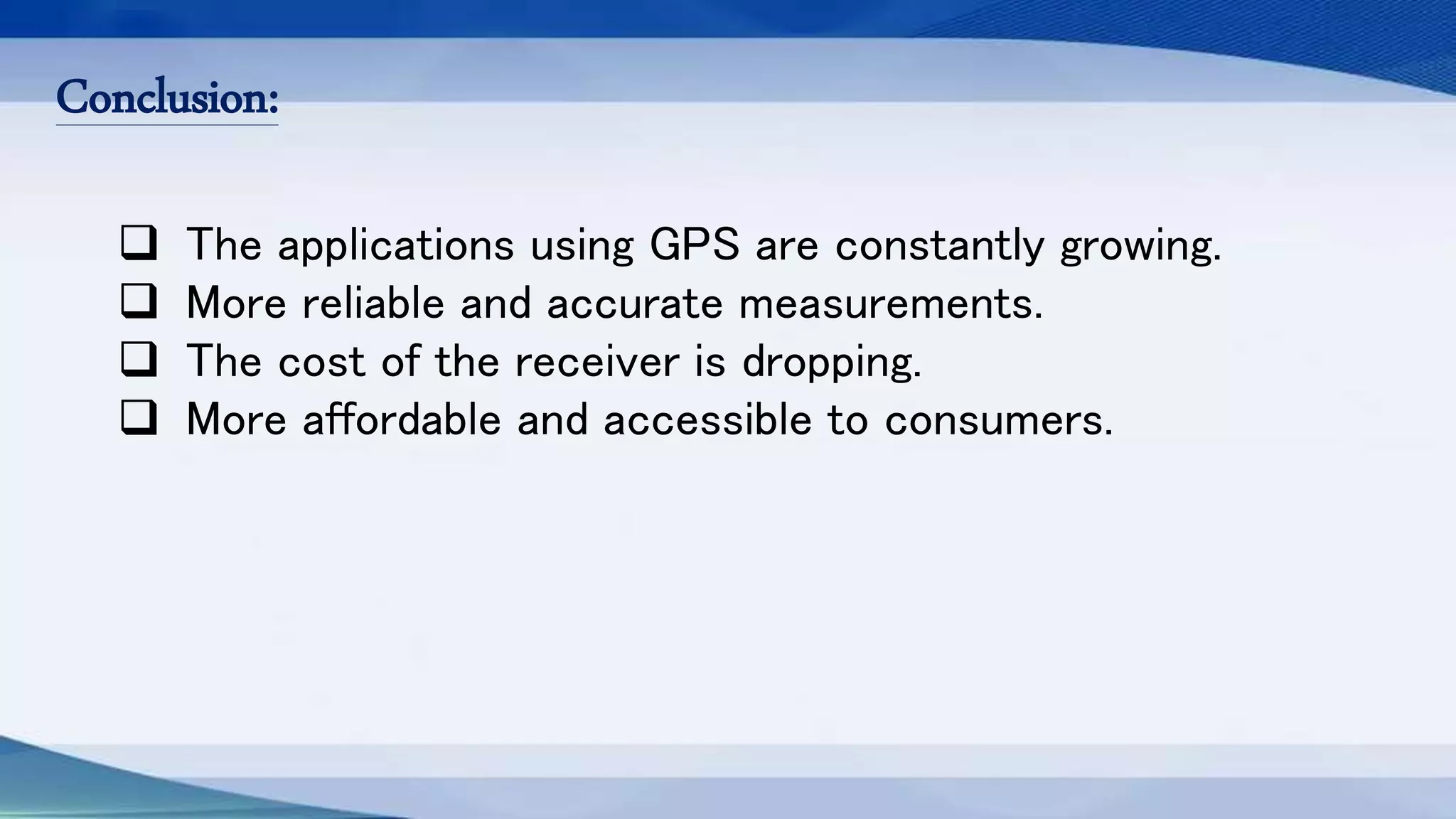 Presentation on GPS (Global Positioning System) | PPTX