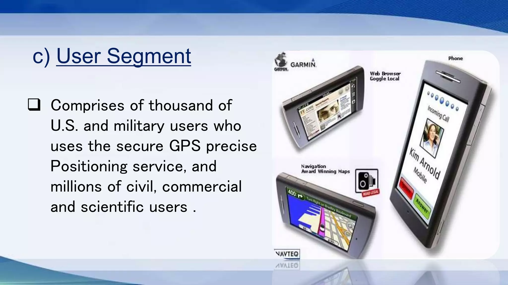 Presentation on GPS (Global Positioning System) | PPTX