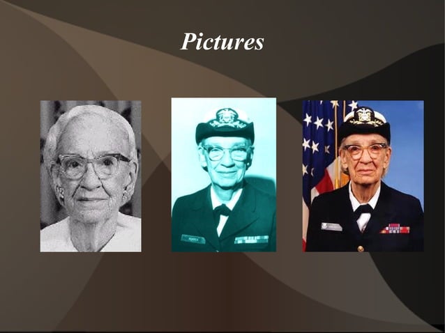 Presentation on grace murray hopper | PPT