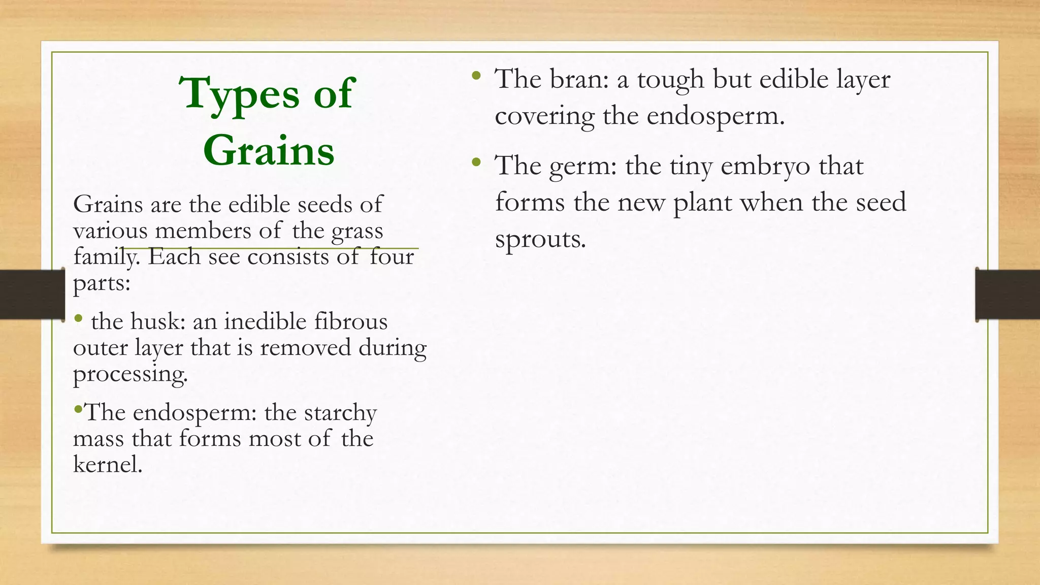 Grains | PPTX