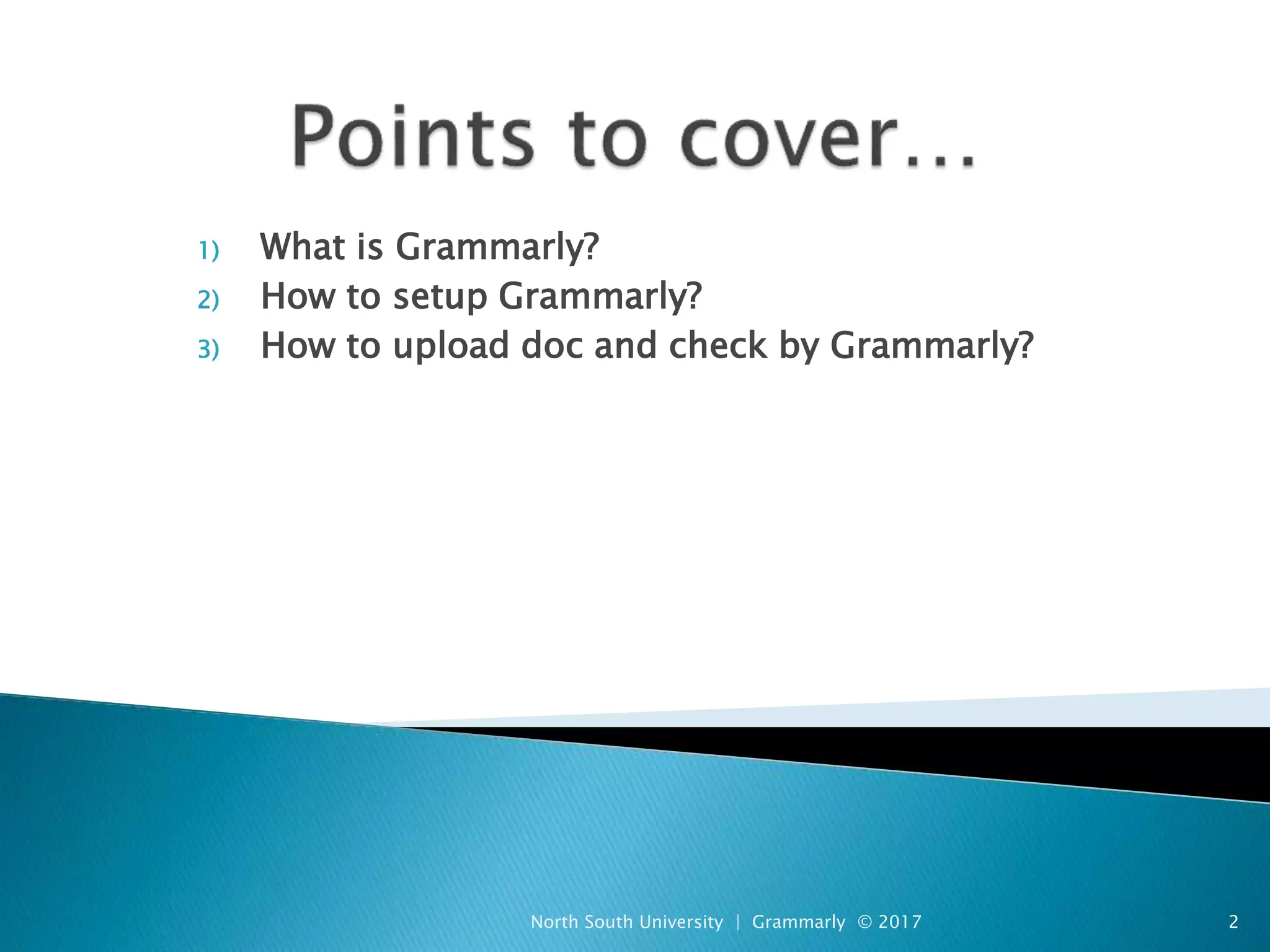 Presentation On Grammarly Pptx