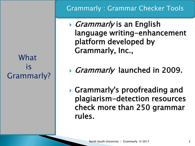 Presentation on Grammarly | PPTX | Computer Software and Applications | Computing