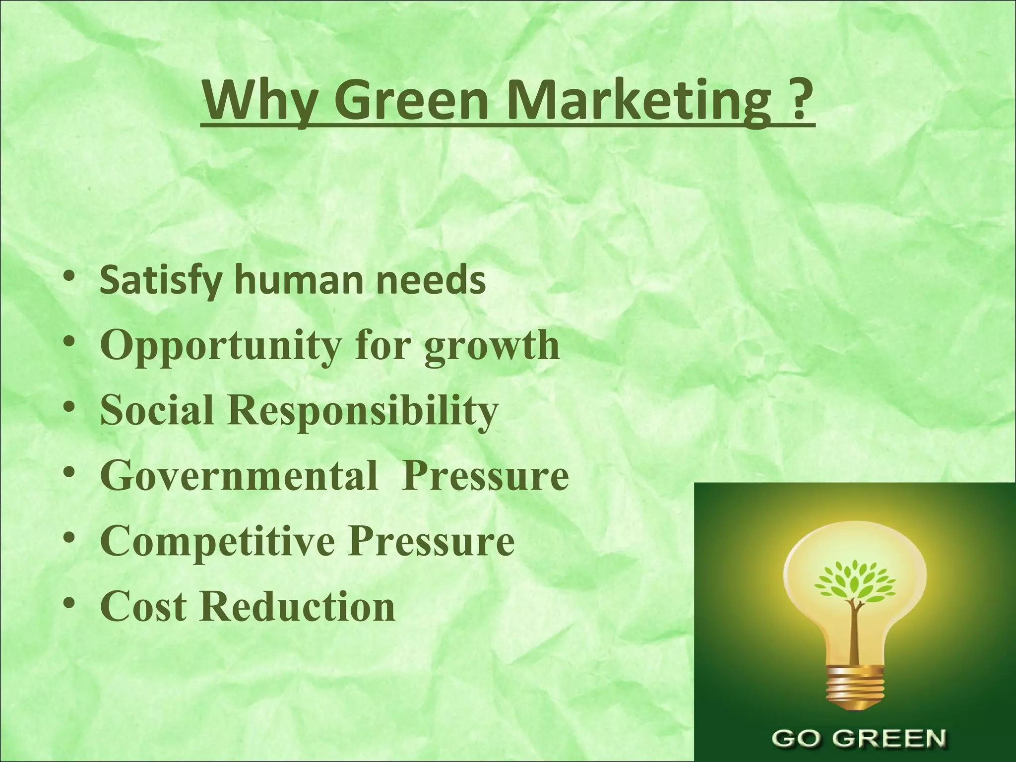Green Marketing | PPT