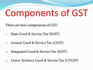 Presentation on gst | PPTX | Commodities | Economy