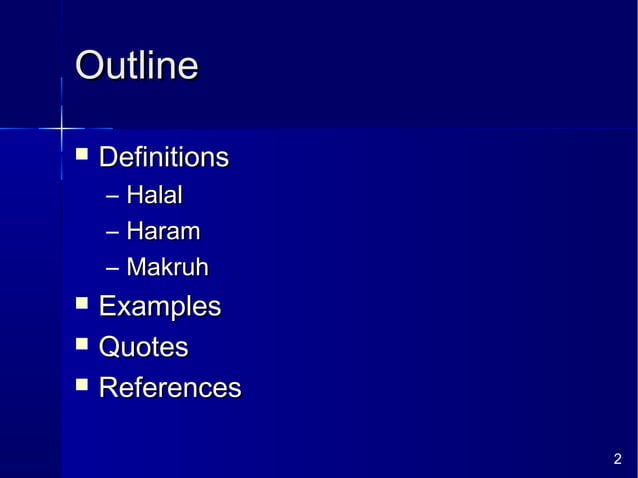 Presentation on halal and haram | PPT | Islam | Religion & Spirituality