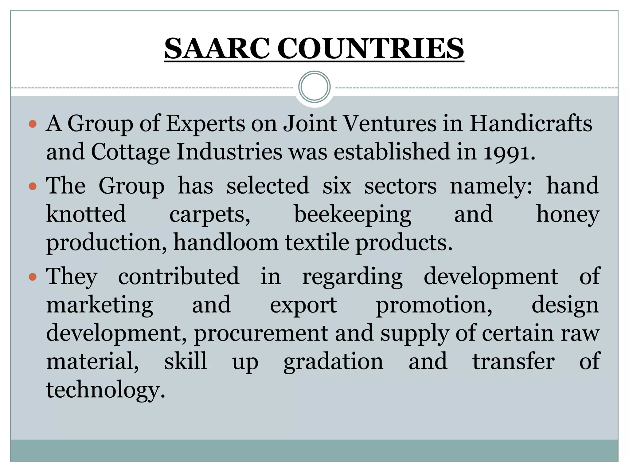 Presentation on handloom industry | PPTX